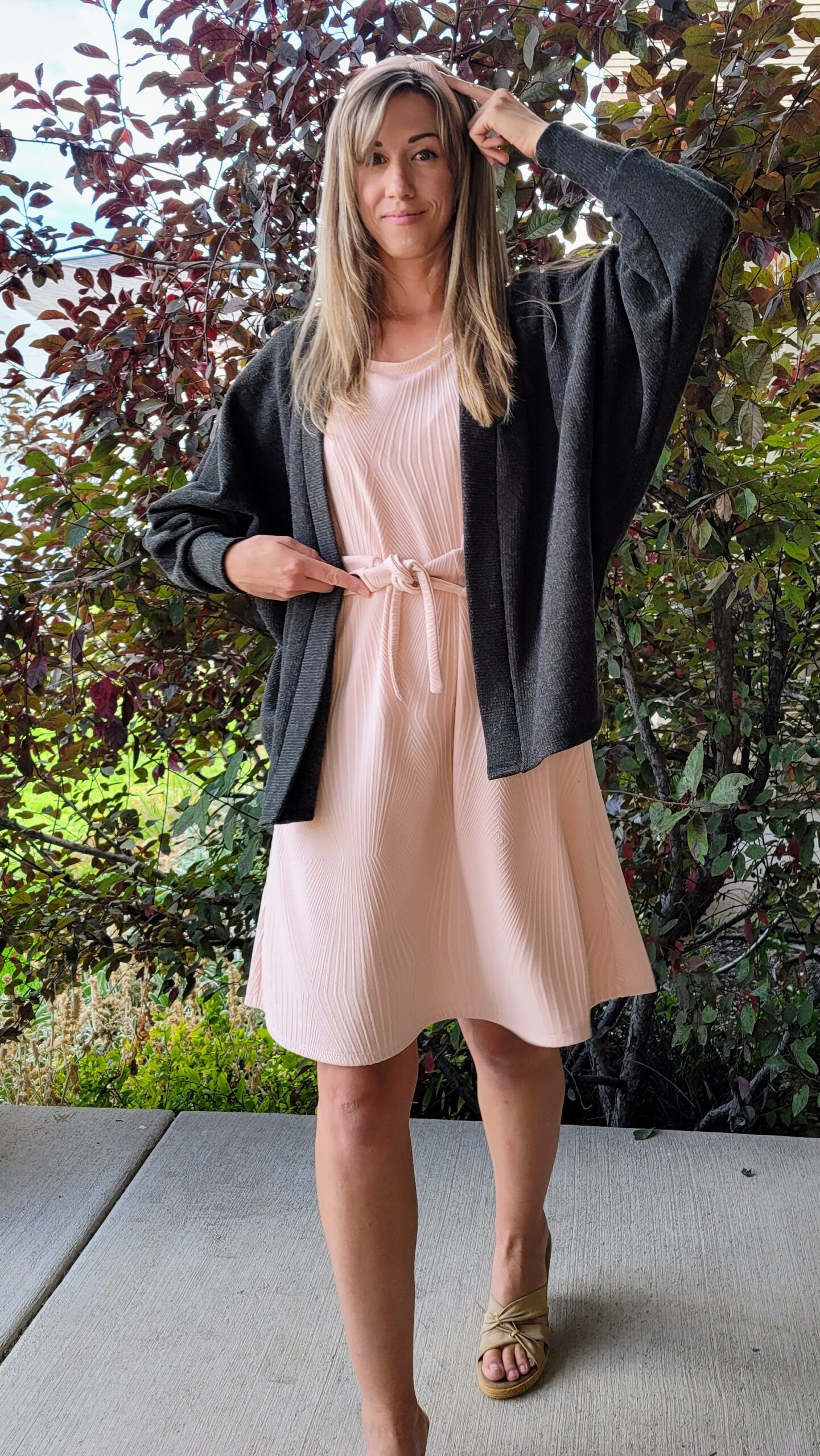 How to Style the Gorgeous Essential Dolman Dress Pattern - Let's Go Hobby